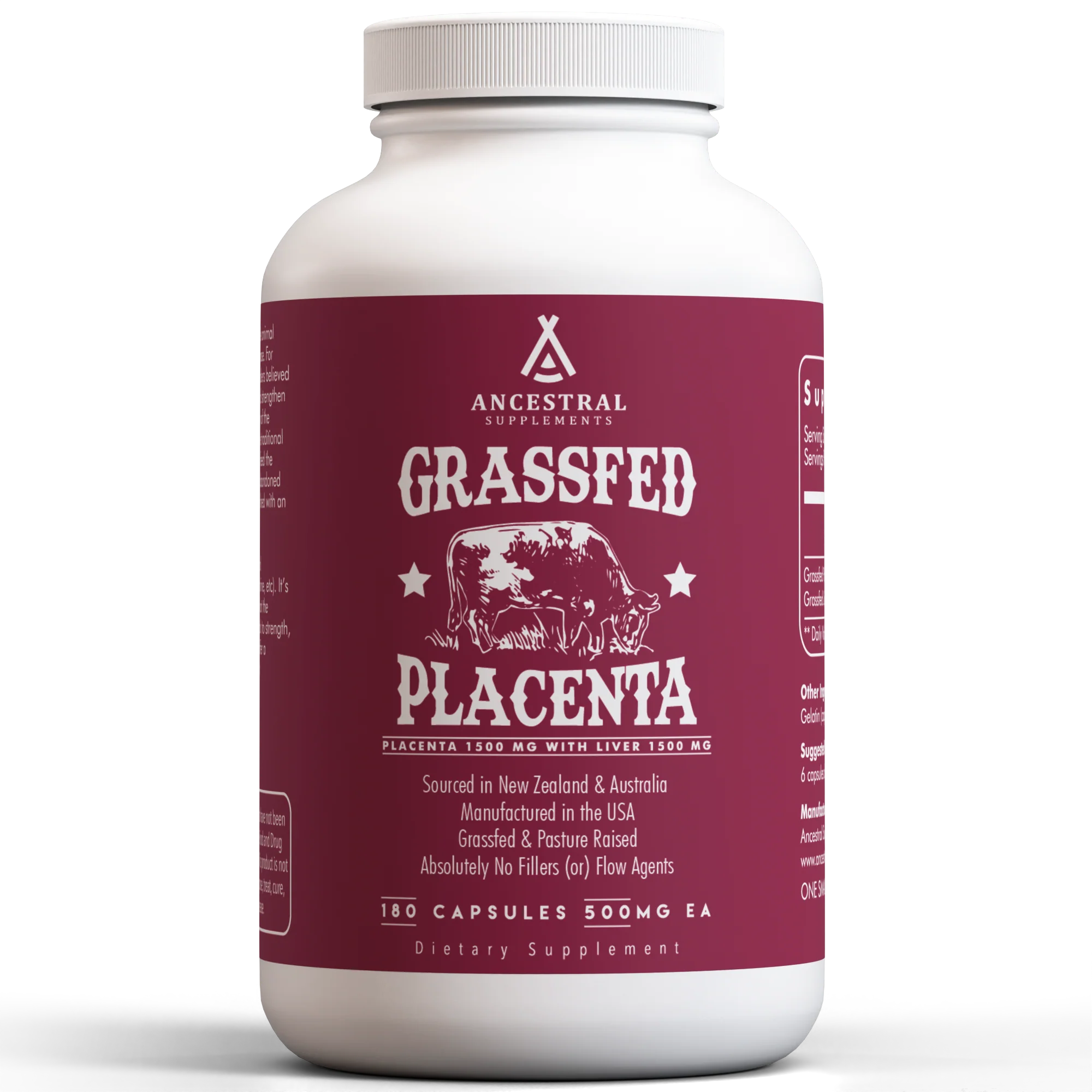 Ancestral Supplements Grass Fed Beef Placenta – Goodie Vibes