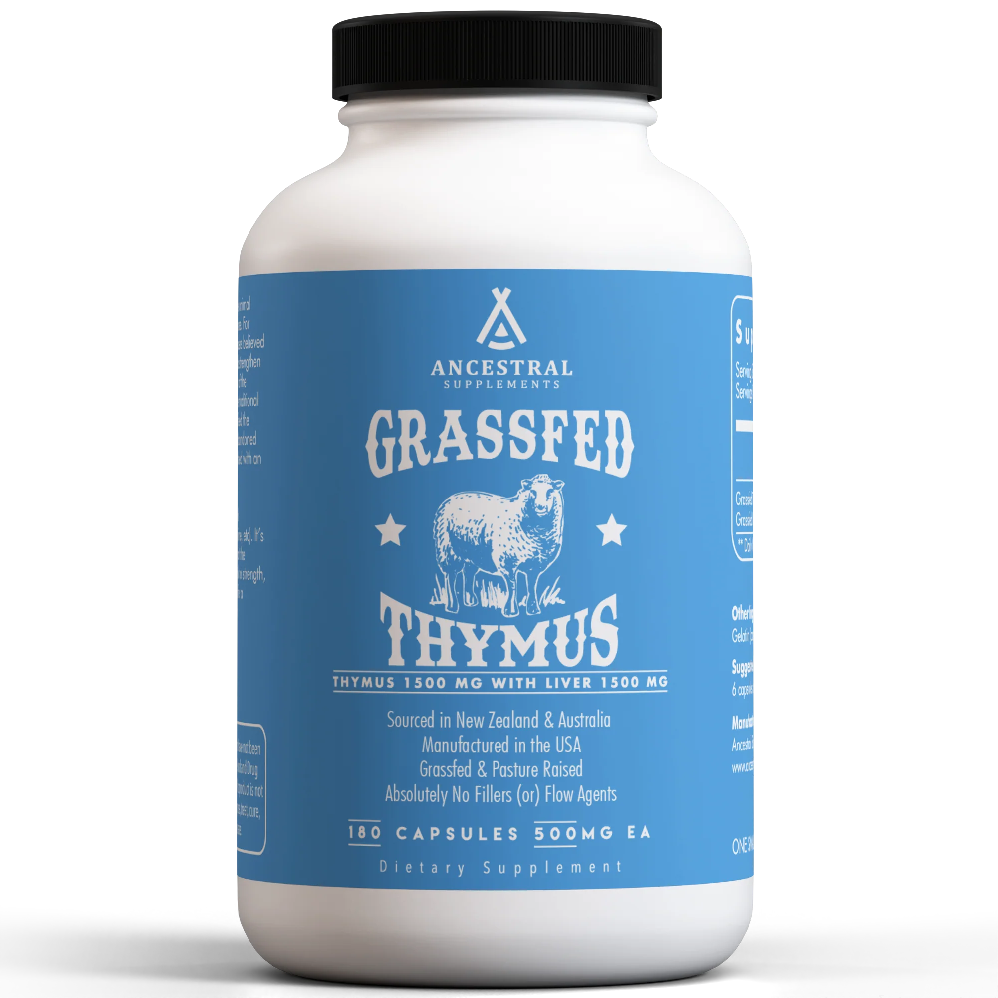 Ancestral Supplements Grass Fed Ovine (Sheep) Thymus – Goodie Vibes