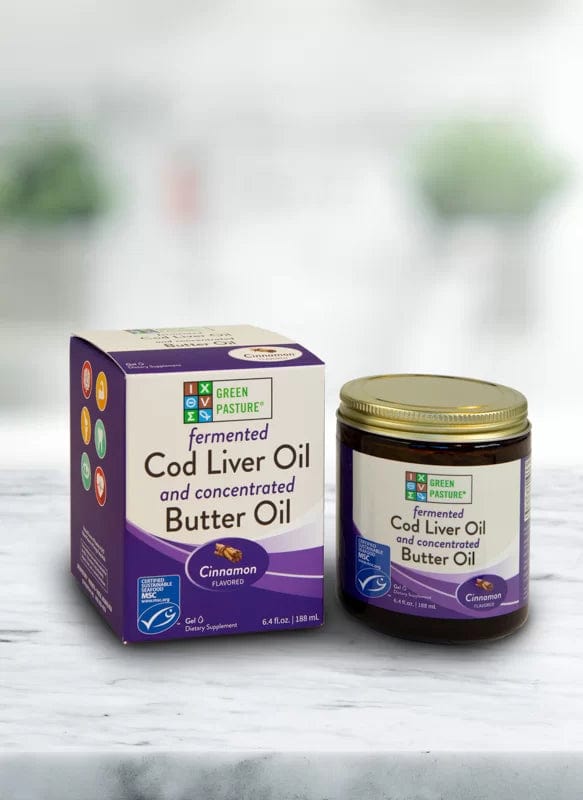 Green Pasture Fermented Cod Liver Oil And Concentrated Butter Oil Blen ...