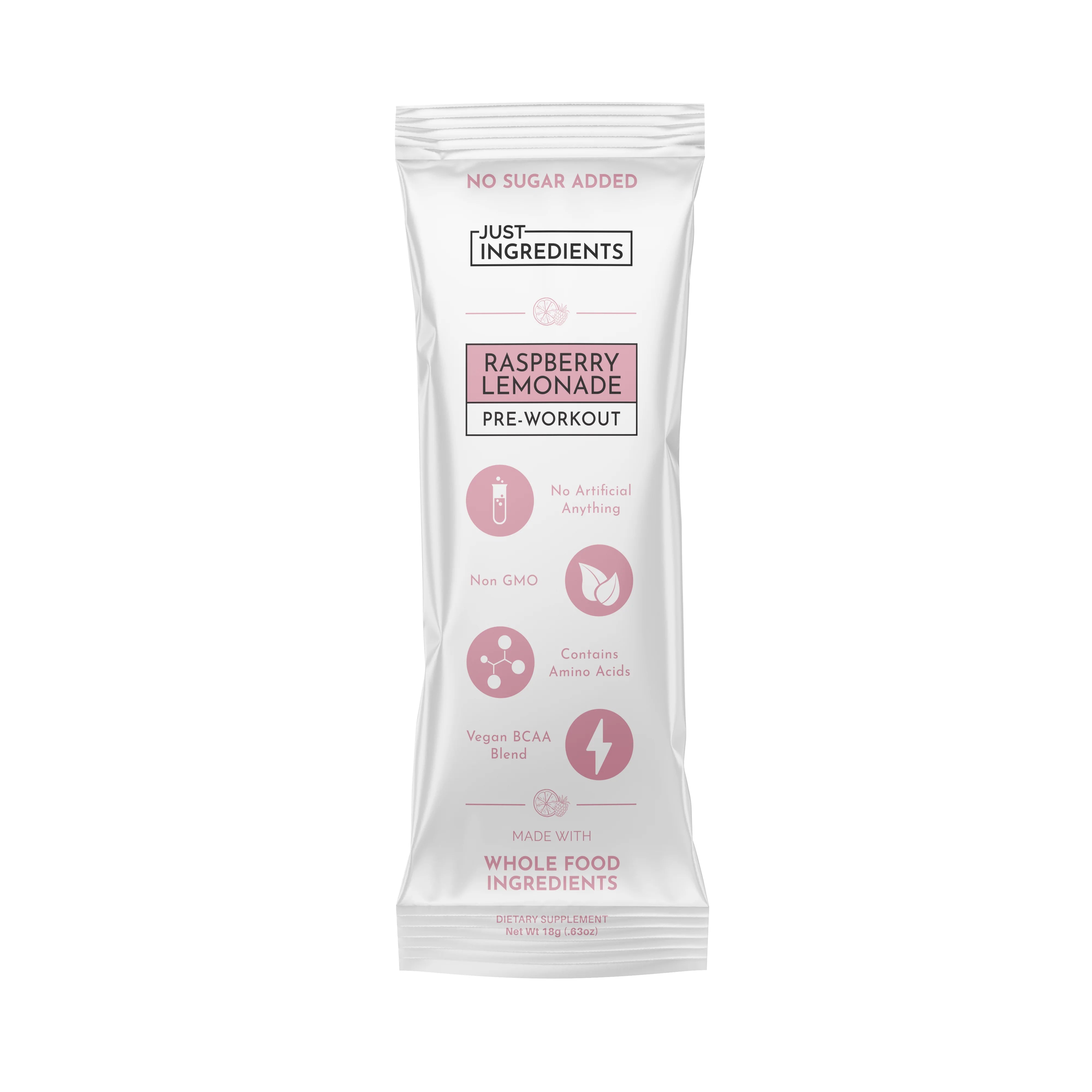 Just Ingredients Raspberry Lemonade Pre-Workout Stick – Goodie Vibes