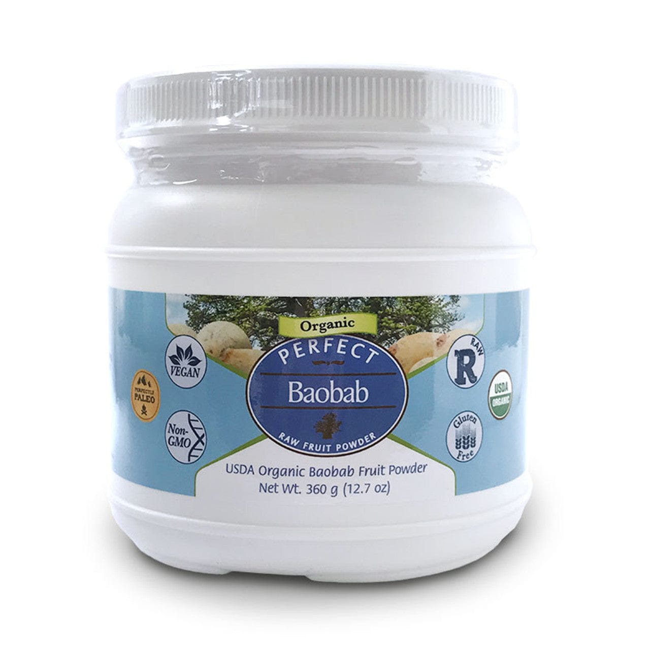 Perfect Baobab - 100% Organic Baobab Fruit - 360g Powder – Goodie Vibes